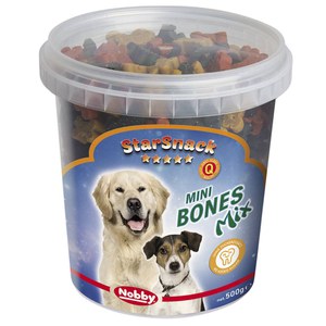 Friandises, Nobby StarSnack Mini Bones Mix. 500 g 500g | Schilliger