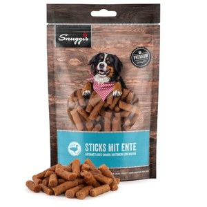 Friandises, Snuggis Snuggis Bâtonnets avec canard 160g | Schilliger