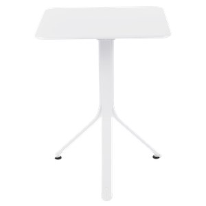 Tables, Fermob Resto Table rest'o Blanc L 57 x l 57 x H74cm | Schilliger