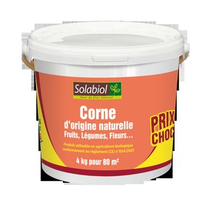 Bio, Corne D'Origine Naturelle 4Kg | Schilliger