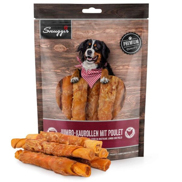 Friandises, Snuggis Snuggis Rouleau à mâcher jumbo au poulet 315g ...