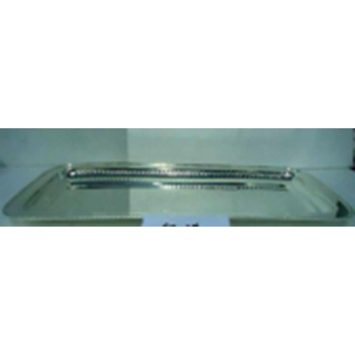 Plateaux, Schilliger Design Plateau rectangle argenté 63x30cm | Schilliger