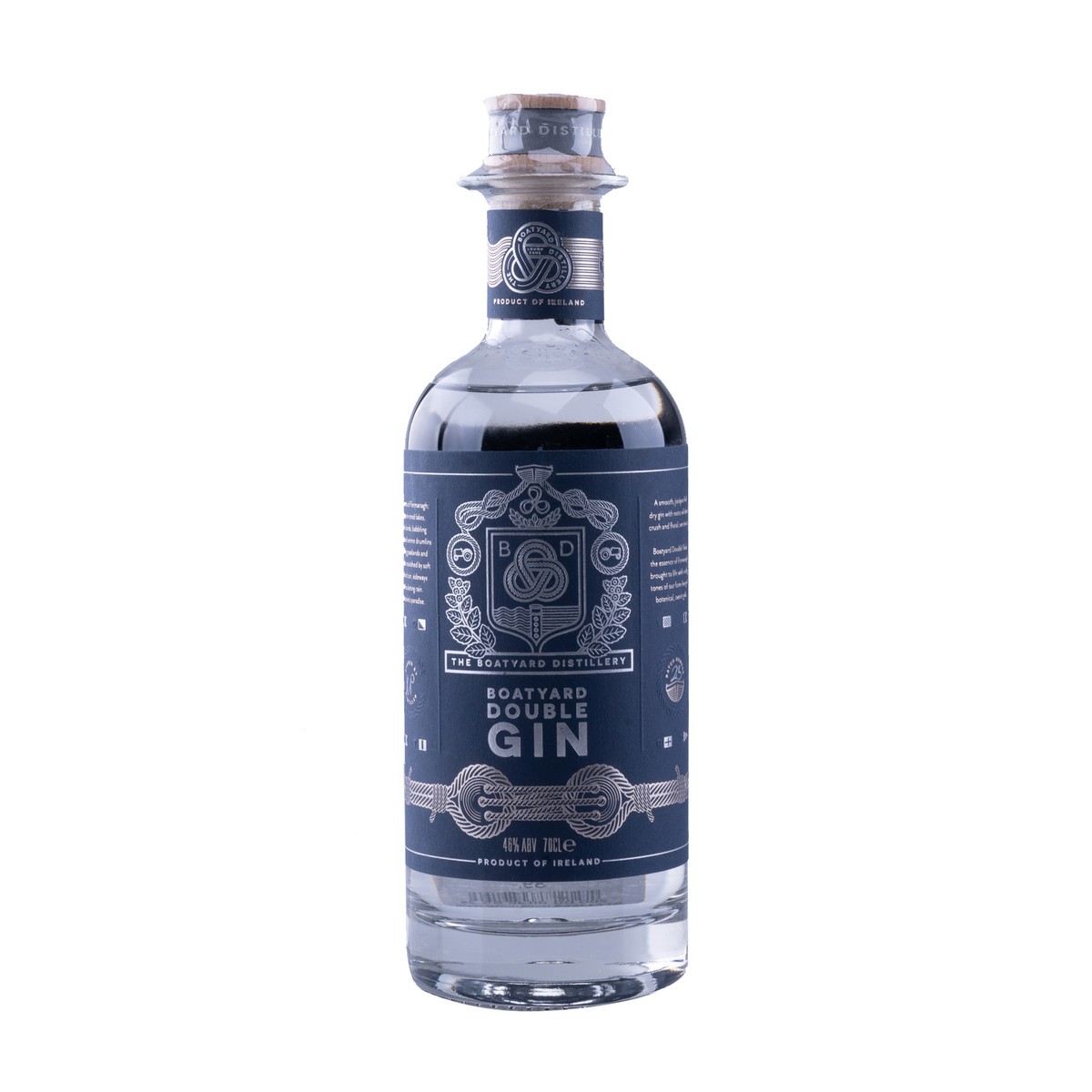 Spiritueux, Gin «Double Gin», Boatyard 70cl (Irlande du Nord) 70cl ...