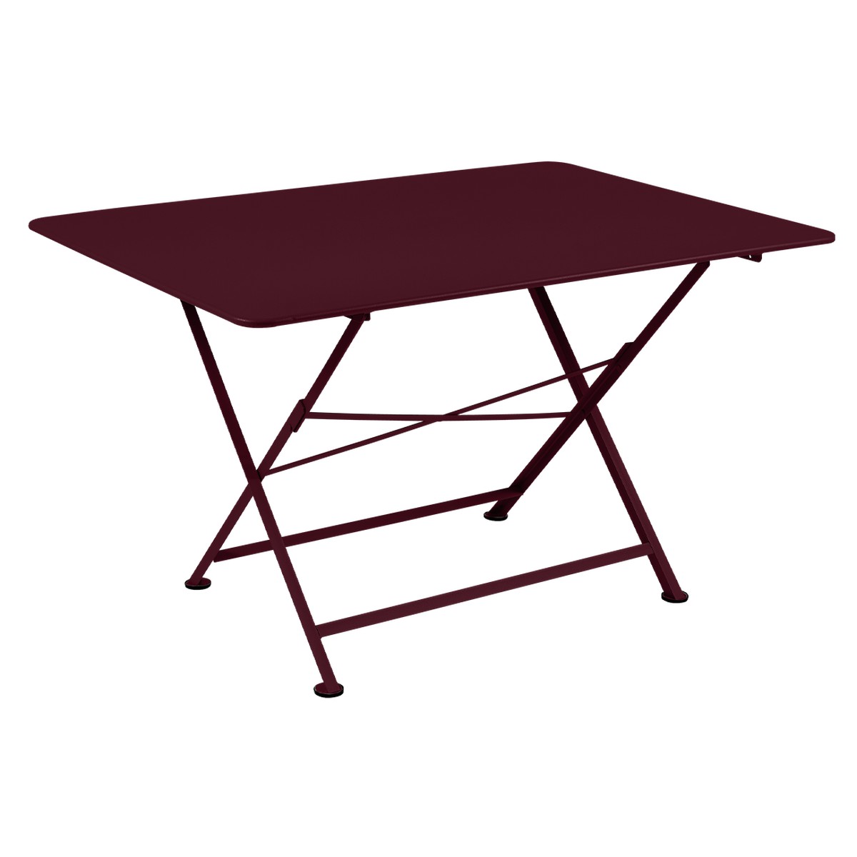 Tables, Fermob Cargo Table Cargo STP Rouge lie de vin L 128 x l 90 x ...