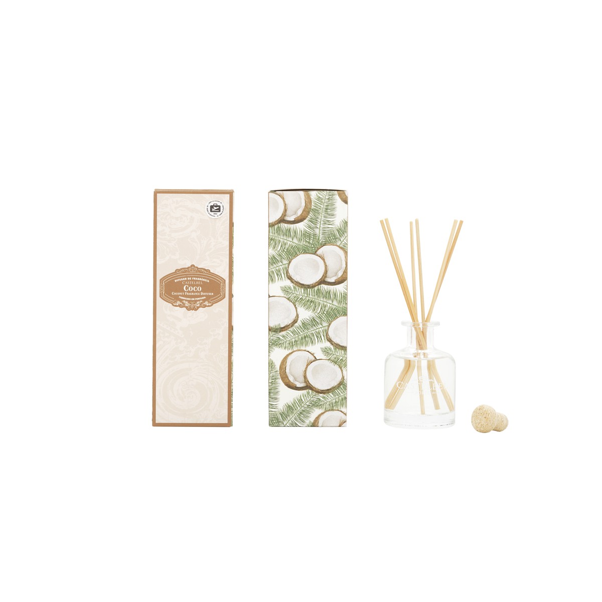 Diffuseurs, Castelbel Coco Diffuseur coco 100ml 100ml | Schilliger