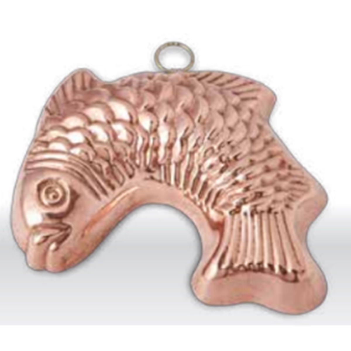 Moules, Moule Poisson en cuivre 23x15cm | Schilliger