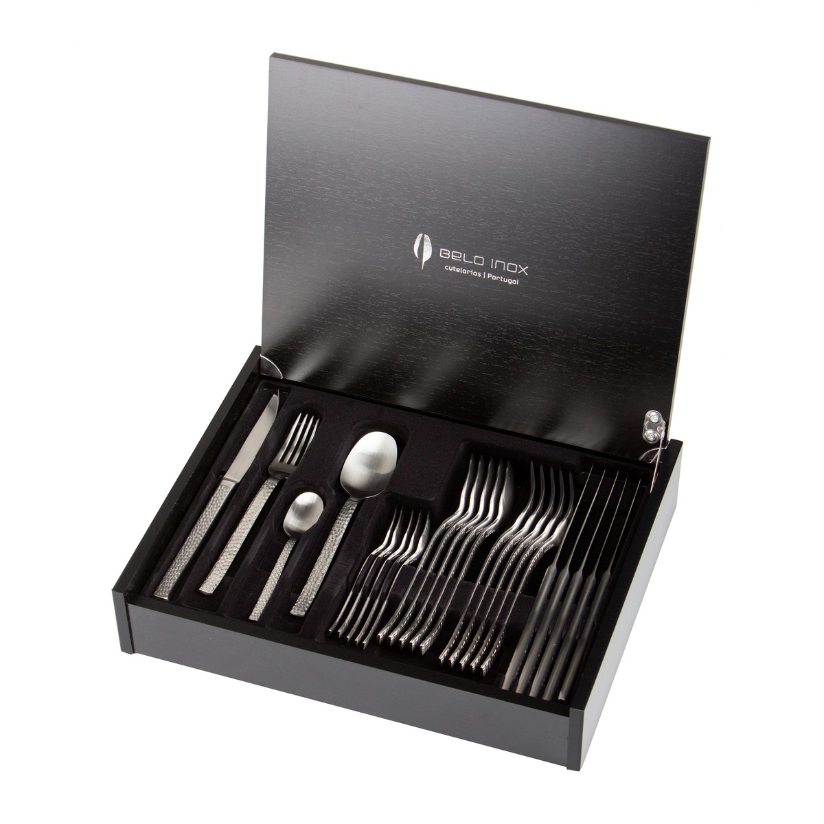 Ménagères, Belo Inox SPIRIT Ménagère 24pcs Spirit titanium mate ...