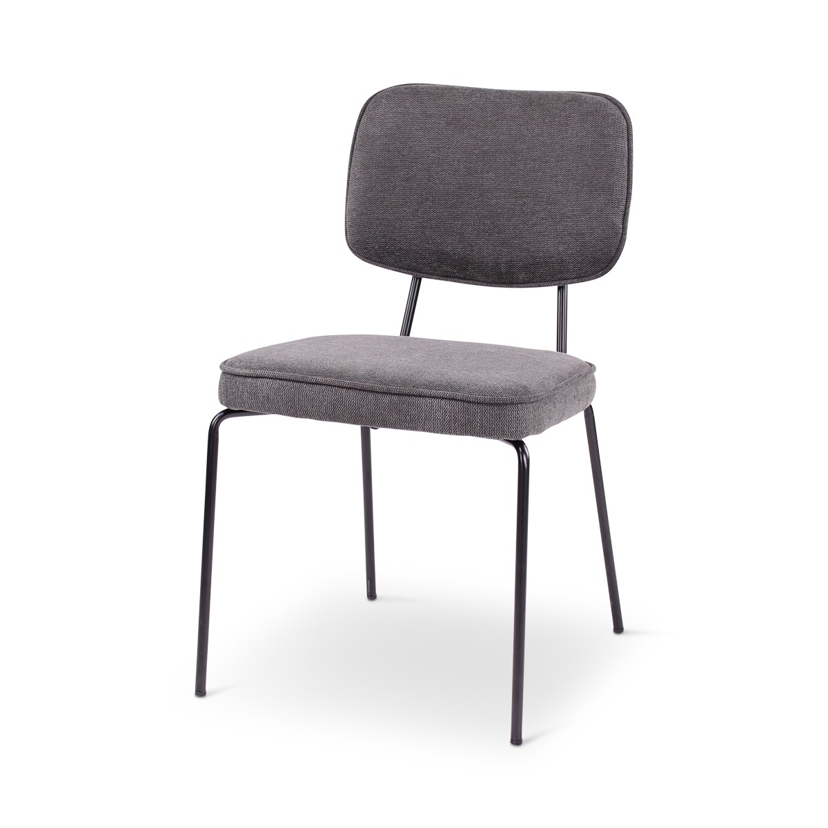 Chaises, Castle Line Elle Chaise Elle gris clair Gris perle 46x55x81cm ...