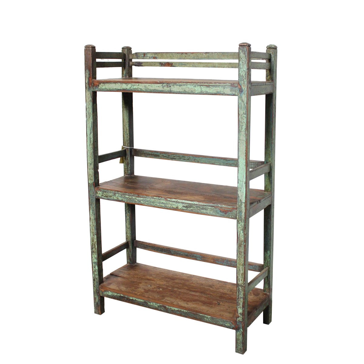 Étagères, Les Restaurés, by Schilliger Etagère 3 plateaux en teck ancien 74x31x124cm | Schilliger