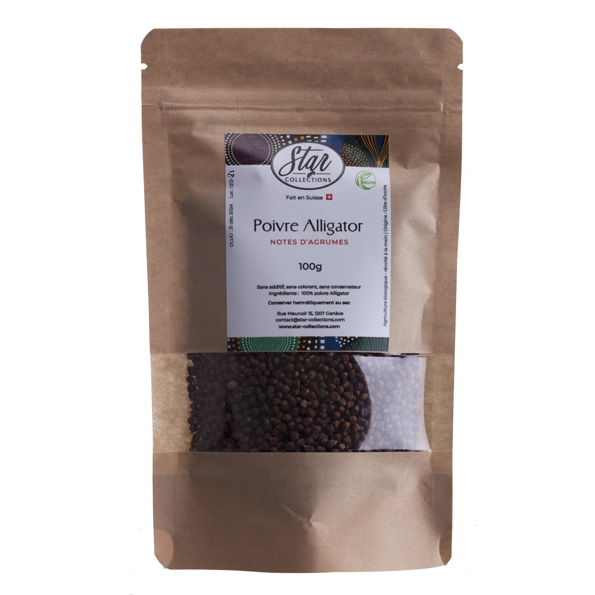 Poivre, Star Collections Poivre Alligator, recharge 100gr | Schilliger