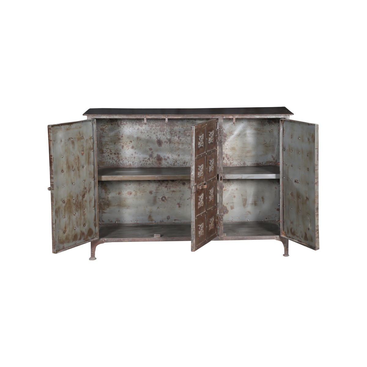 Crédence, Les Restaurés, by Schilliger Sideboard 3 portes en métal ...