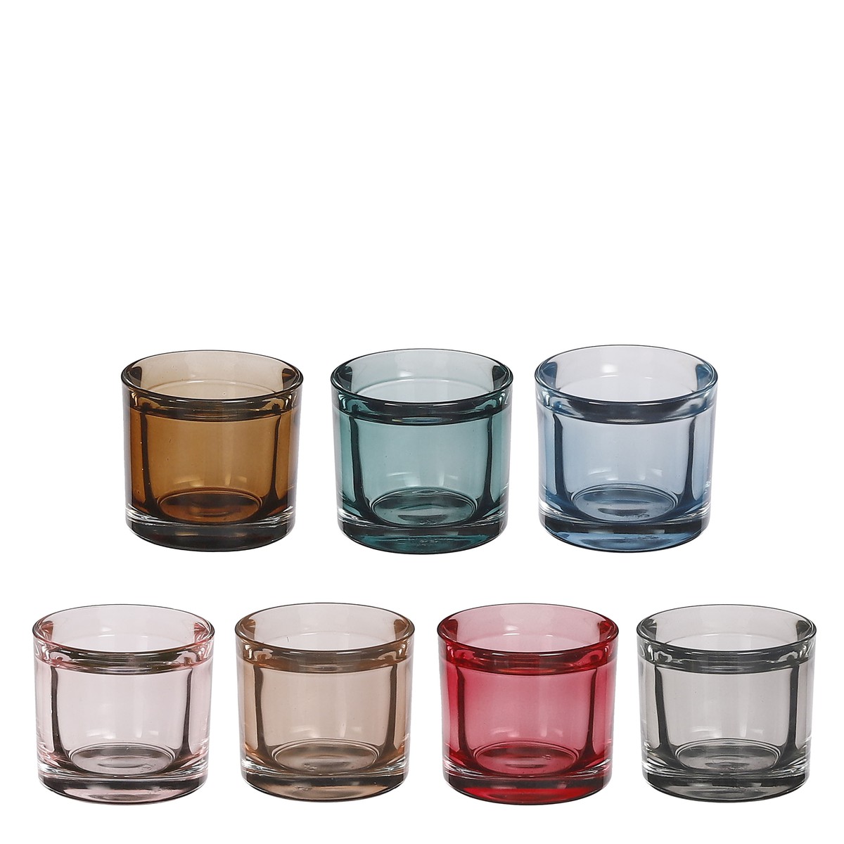 Lumignons, Schilliger Sélection Lumignon coloré en verre 6.5x6cm ...