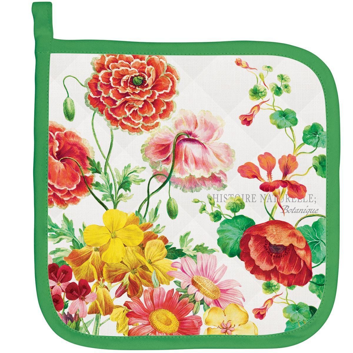 Maniques, MICHEL DESIGN Manique Poppies & Posies | Schilliger