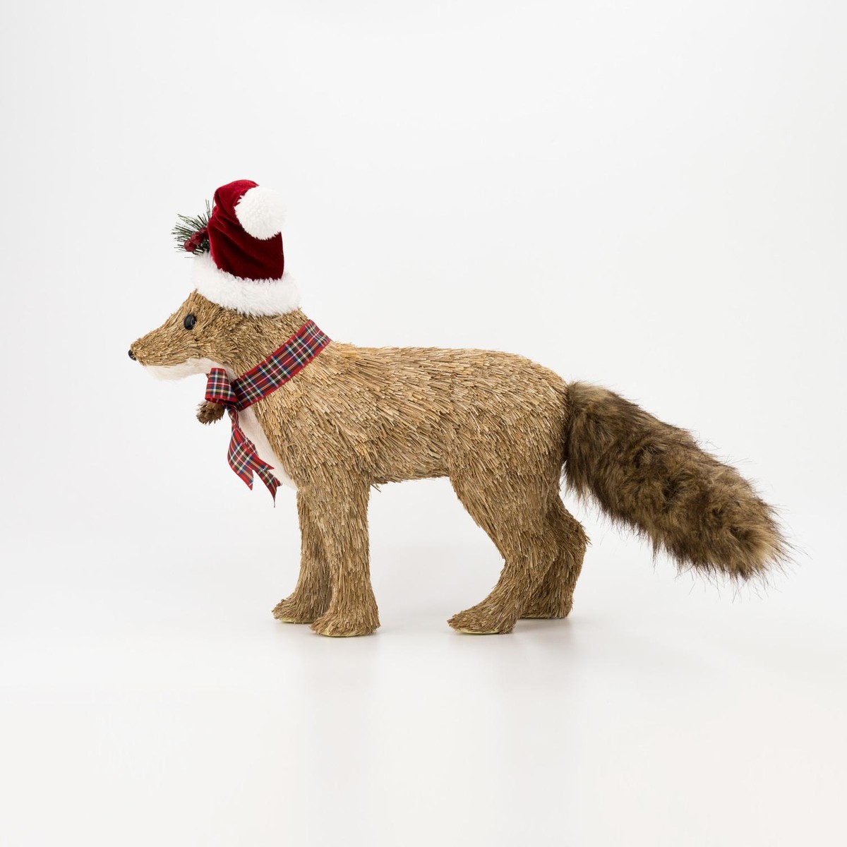 Animaux, Schilliger Design Renard debout avec bonnet à poser 70x14x38cm ...
