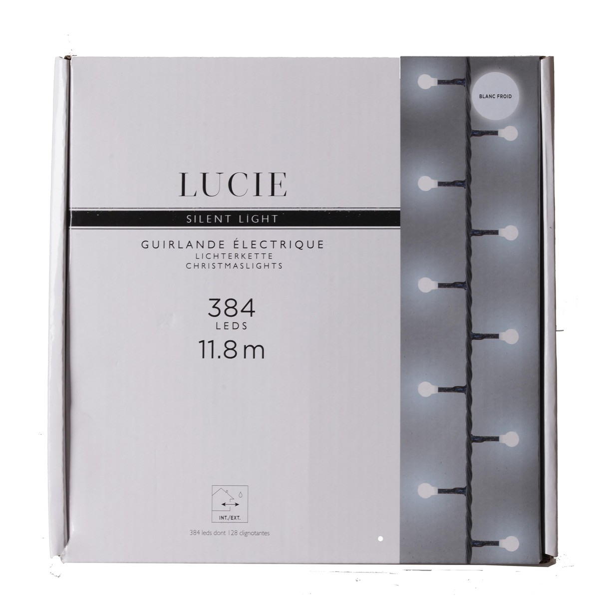 Guirlandes électriques, Schilliger Design Guirlande 384 LED Froides Int ...