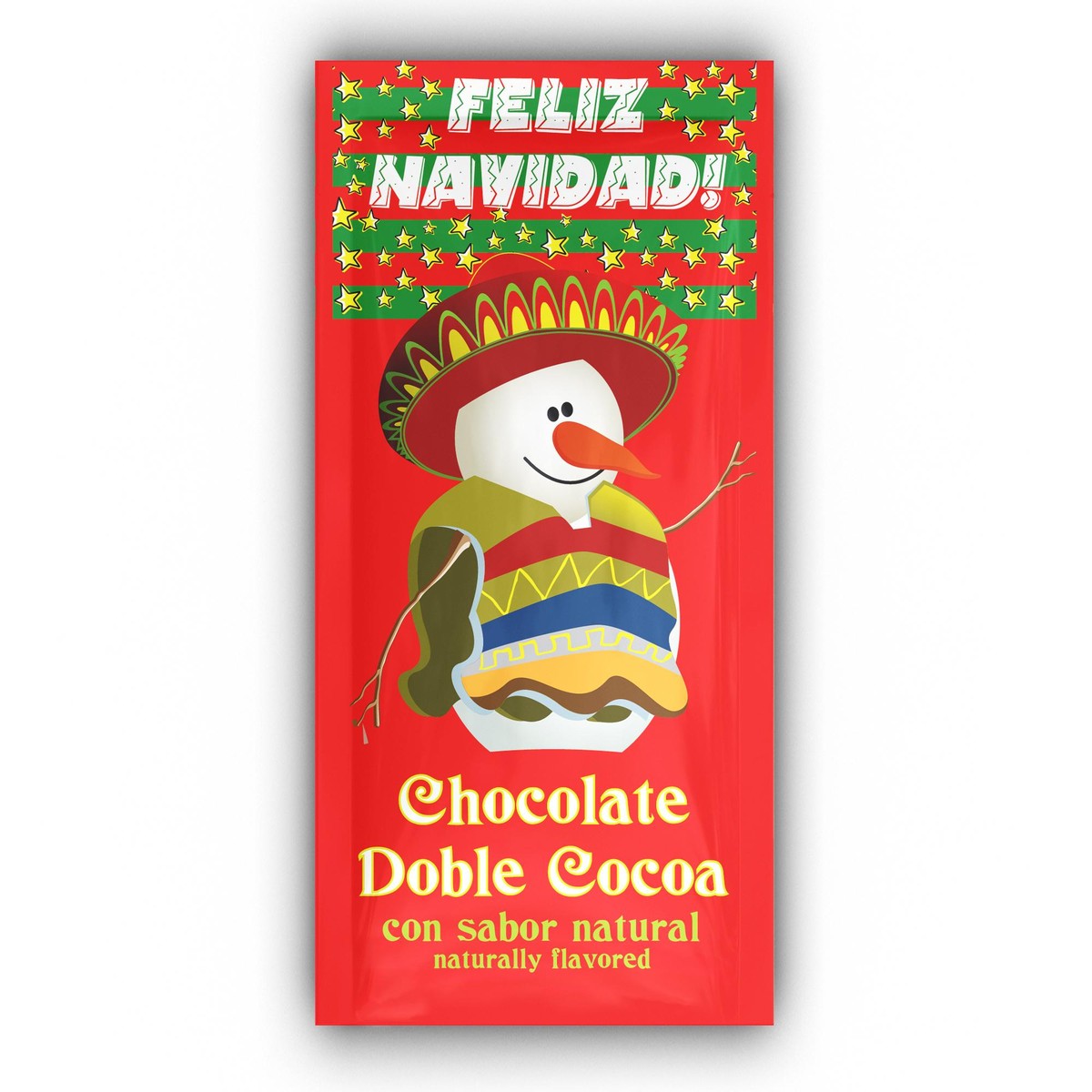 Chocolats, Mc Steven's Feliz Navidad Chocolate double Cocoa packet 35gr ...