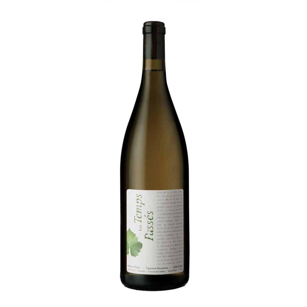 Vins blancs, Les Temps Passés Fully AOC, Domaine Olivier Pittet 0,75L ...