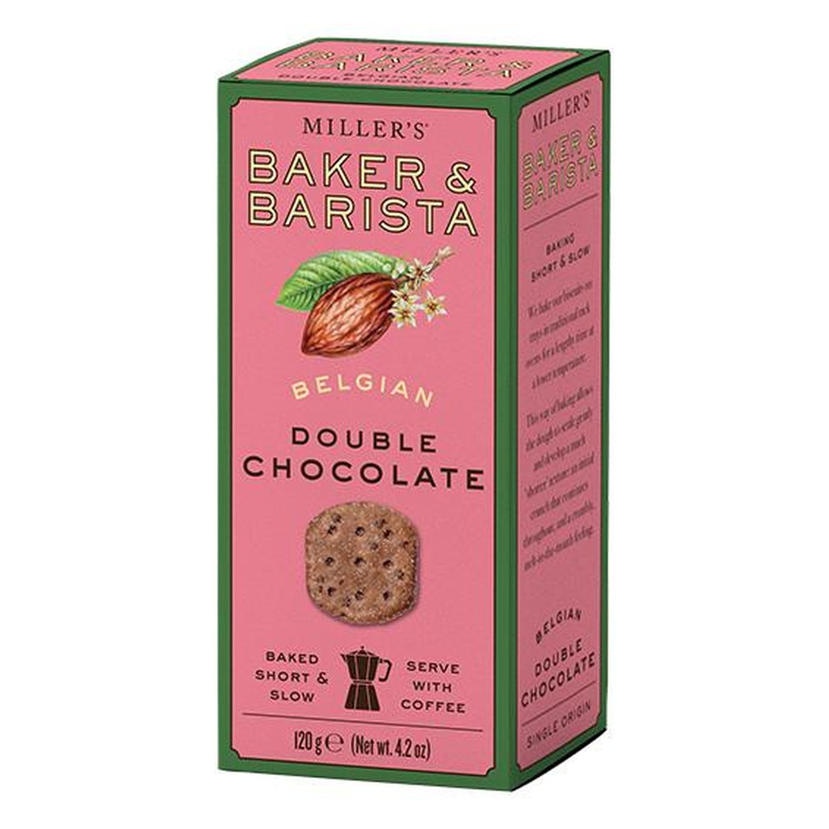 Biscuits, MILLER'S Biscuits Double Chocolat 120gr | Schilliger