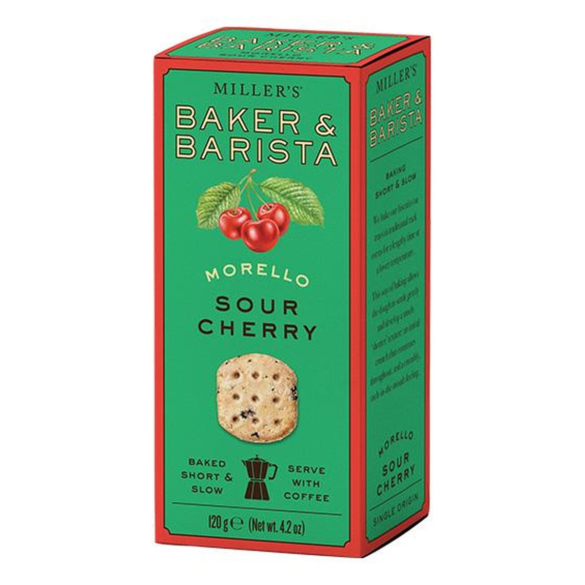 Biscuits, MILLER'S Biscuits Griottes 120gr | Schilliger