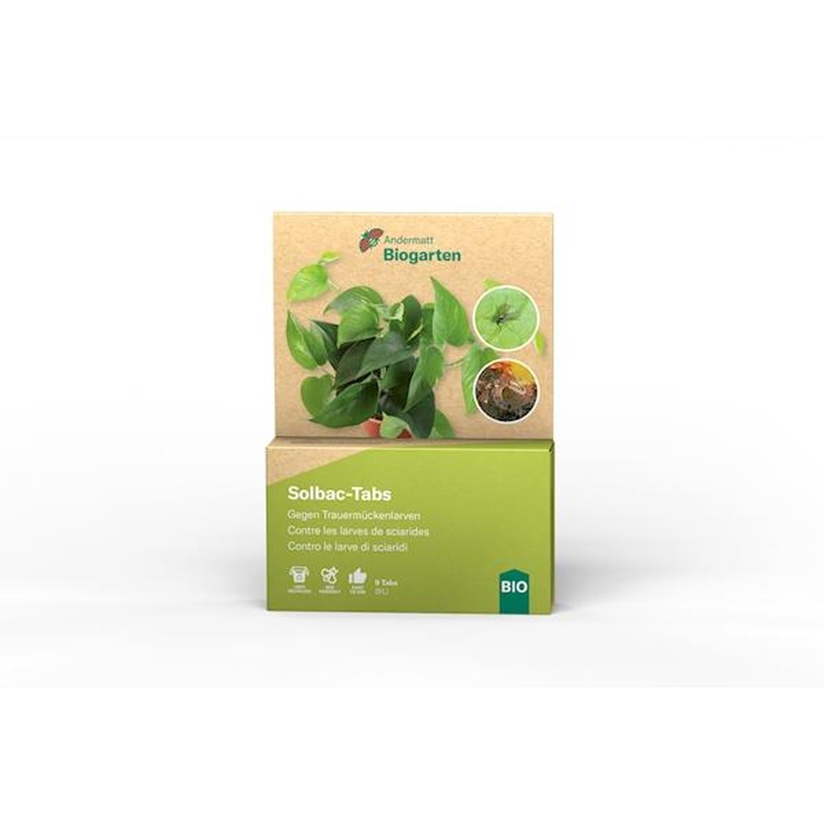 Bio, Solbac-Tabs -contre les larves de sciarides: et de moustique 9 ...