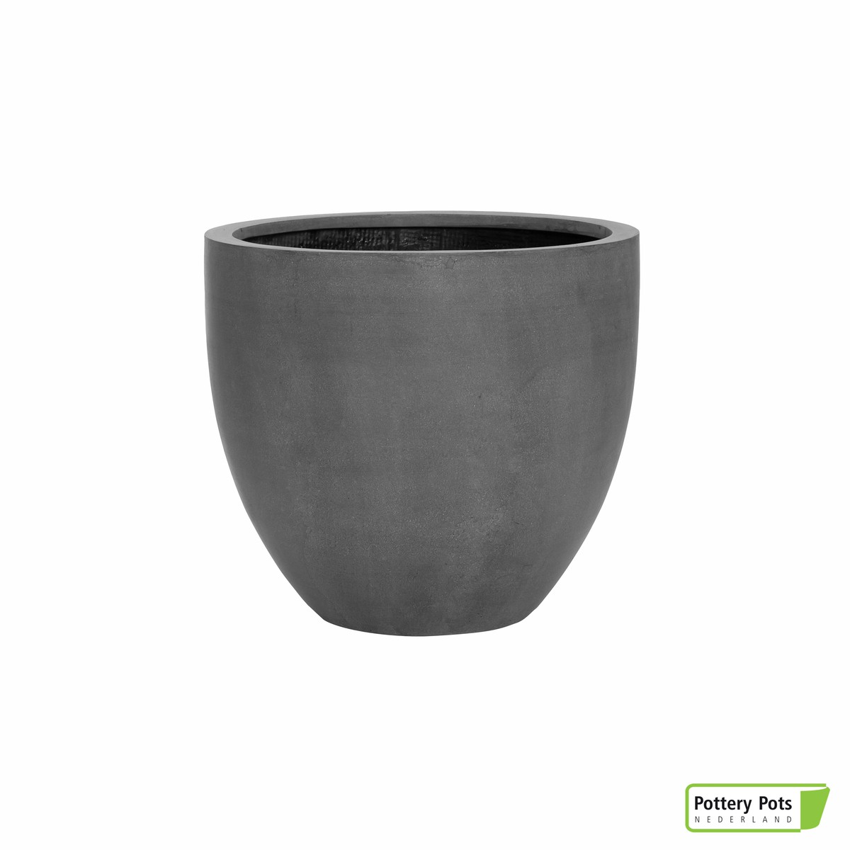 Résine, Potterypots Natural Jesslyn S Gris 50x44cm 63.7L | Schilliger
