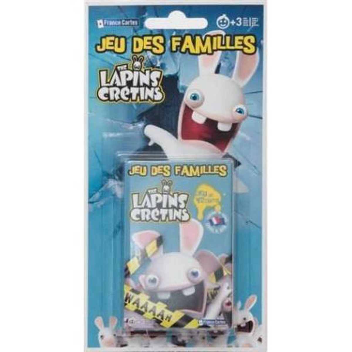 Jeux d'éveil, FRANCE CARTES Jeu de 7 familles lapins cretins - blister ...