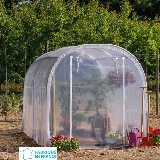 Serres complètes, Richel Serre RICHEL 1 PORTE ZIPPEE 2x3x2m (6m2 ...