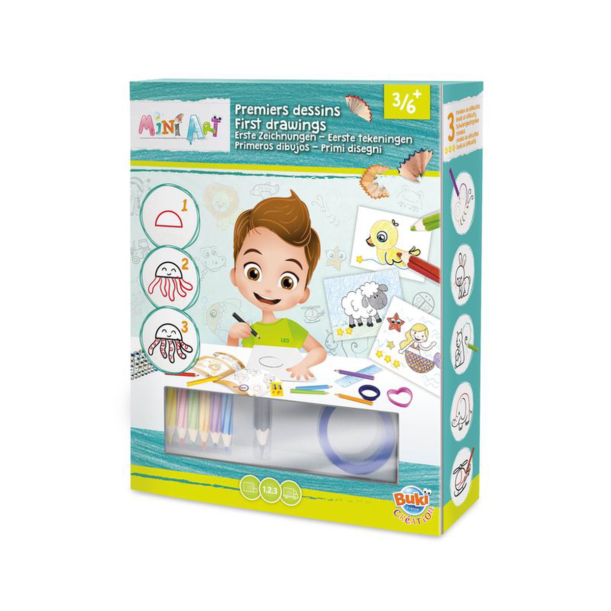 Groupe libre, Buki France BUKI Mini art - premiers dessins | Schilliger