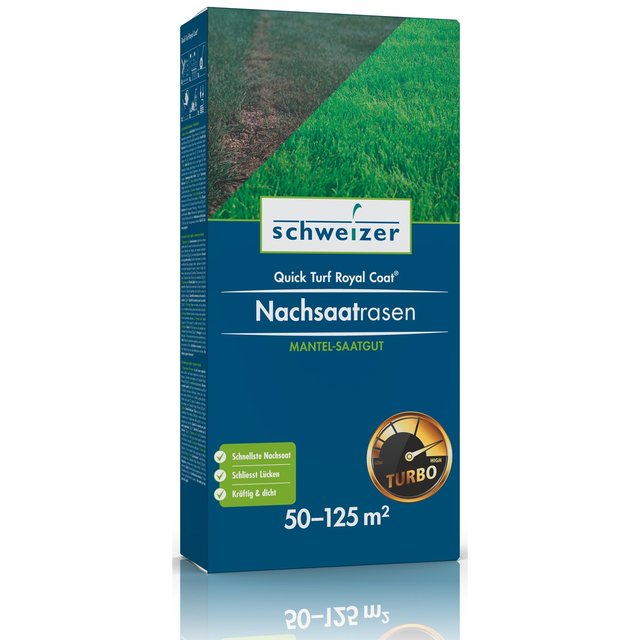 Graines, Schweizer Semence Gazon enrobé-Quick turf Coat 50-125m2 ...