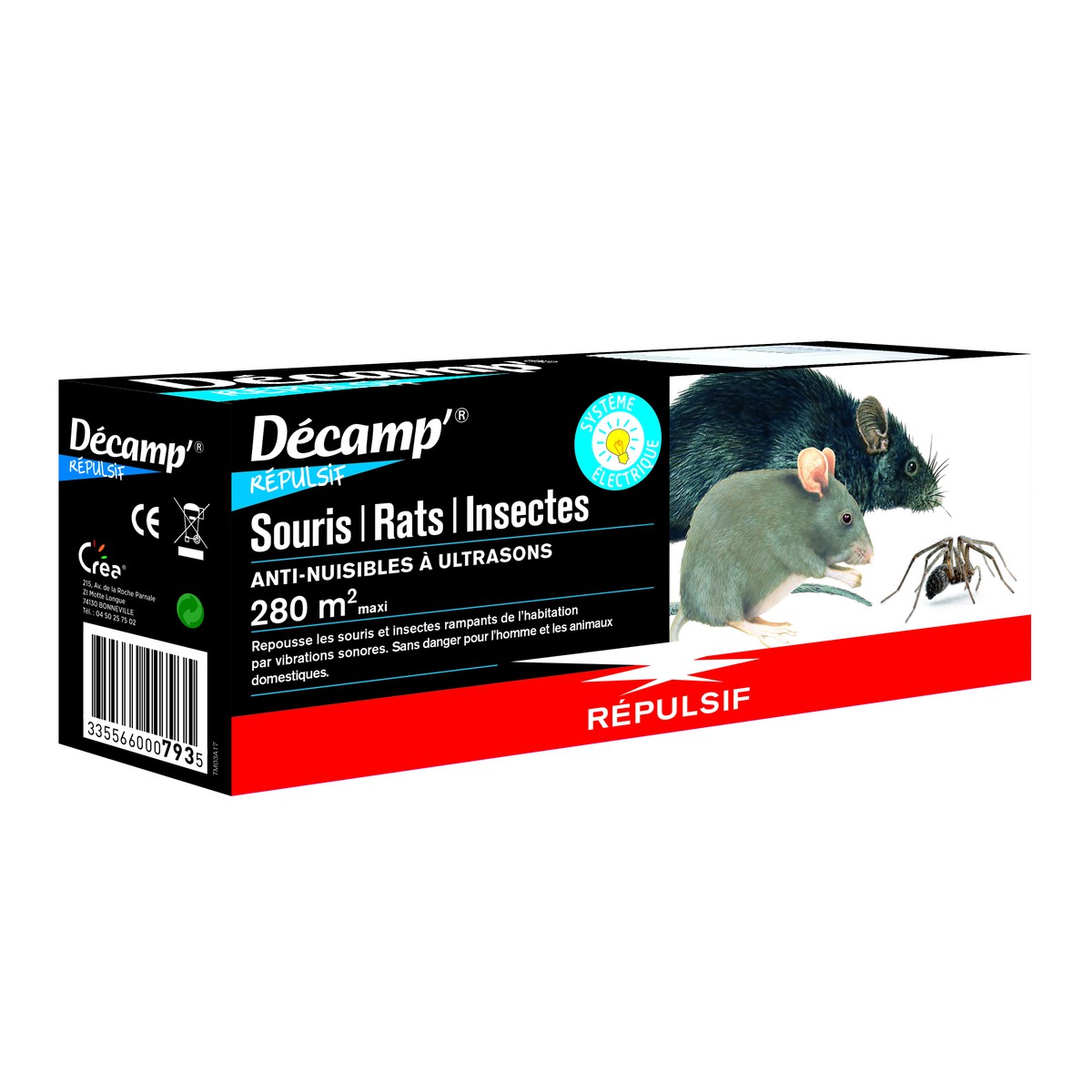 Electronique, Décamp Repousseur d'Indesirables 280 | Schilliger