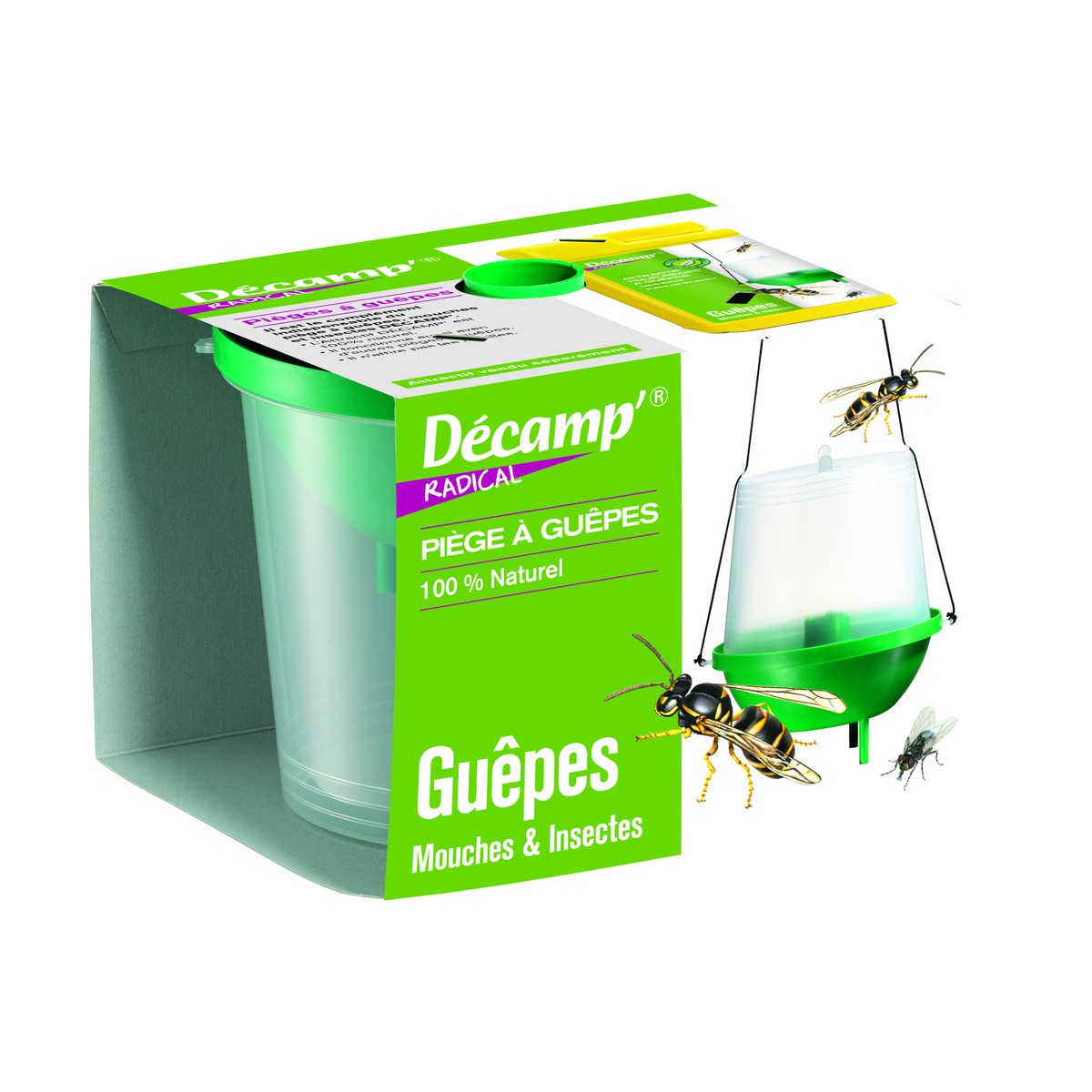 Bio, Décamp Piege à Guepe Mouche Moustique | Schilliger