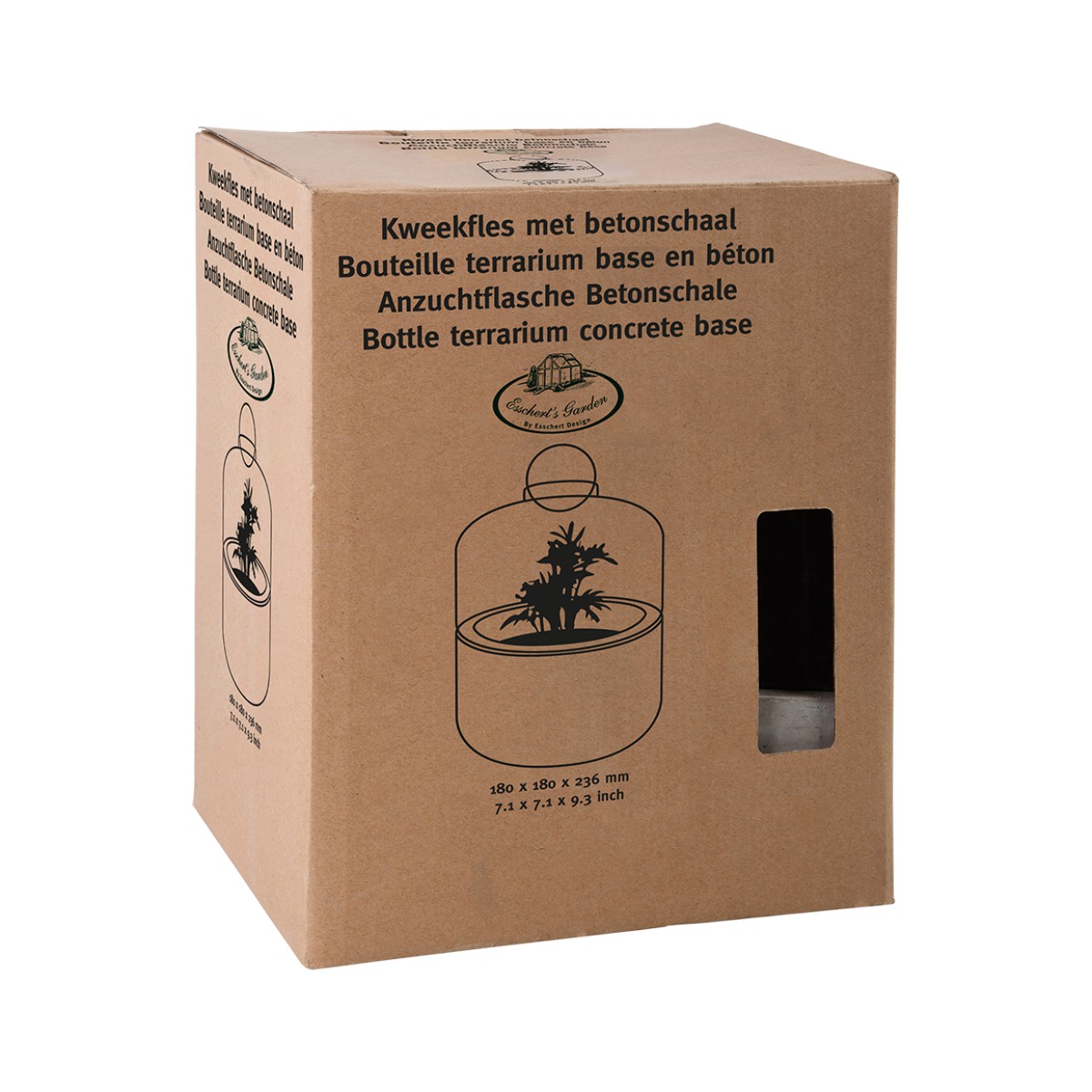 Contenants terrariums, Esschert Design Esschert Design Bouteille ...
